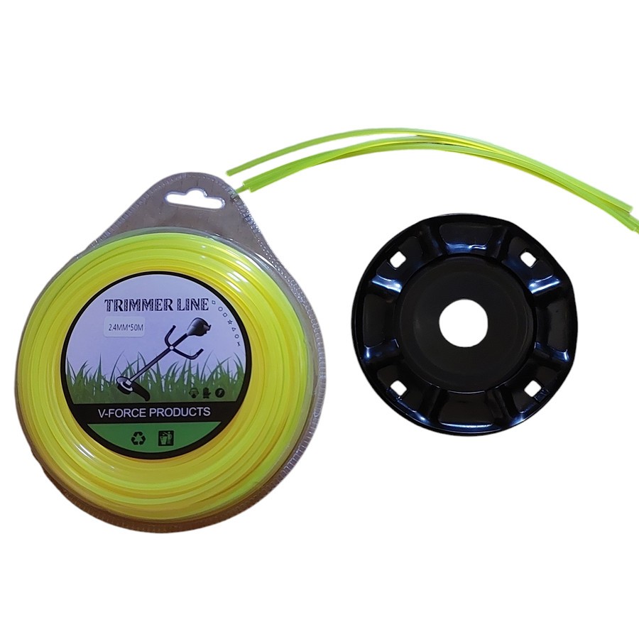 Jual senar potong rumput nylon 50 M Dan Piringan Senar - Senar Mesin ...