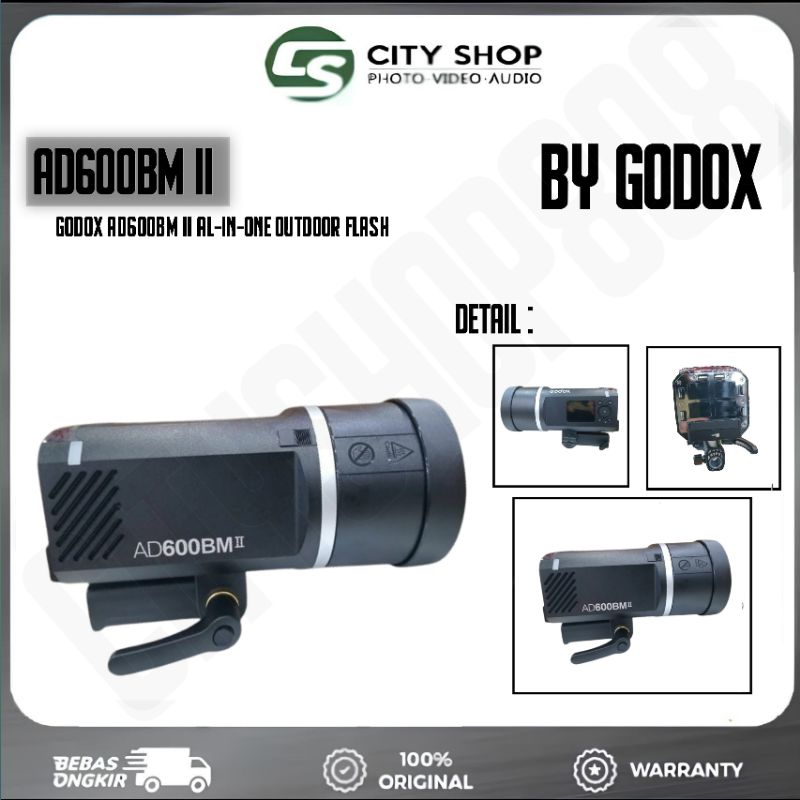 Jual Godox AD600BM II All-In-One Outdoor Flash AD600 BM Mark II AD 600 ...