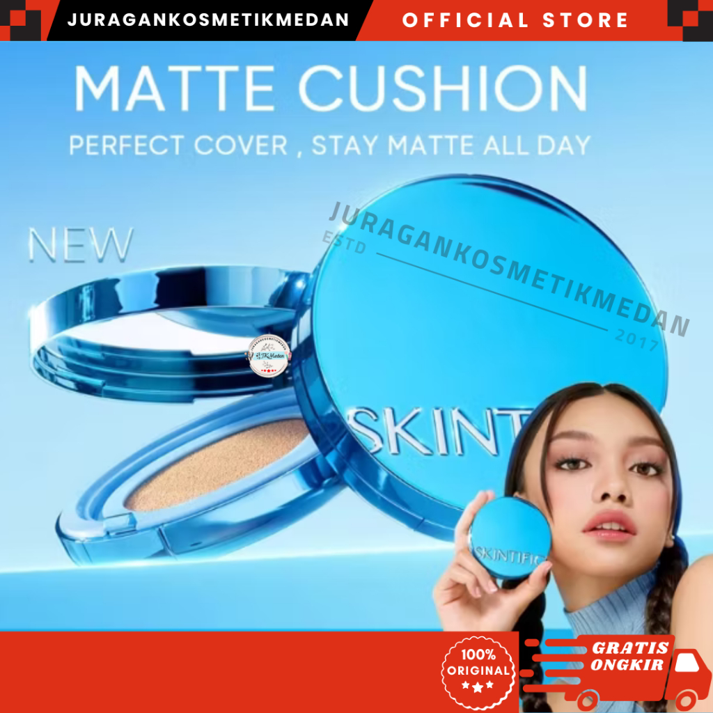 Jual SKINTIFIC PERFECT STAY VELVET MATTE CUSHION WATERPROOF CUSHION ...