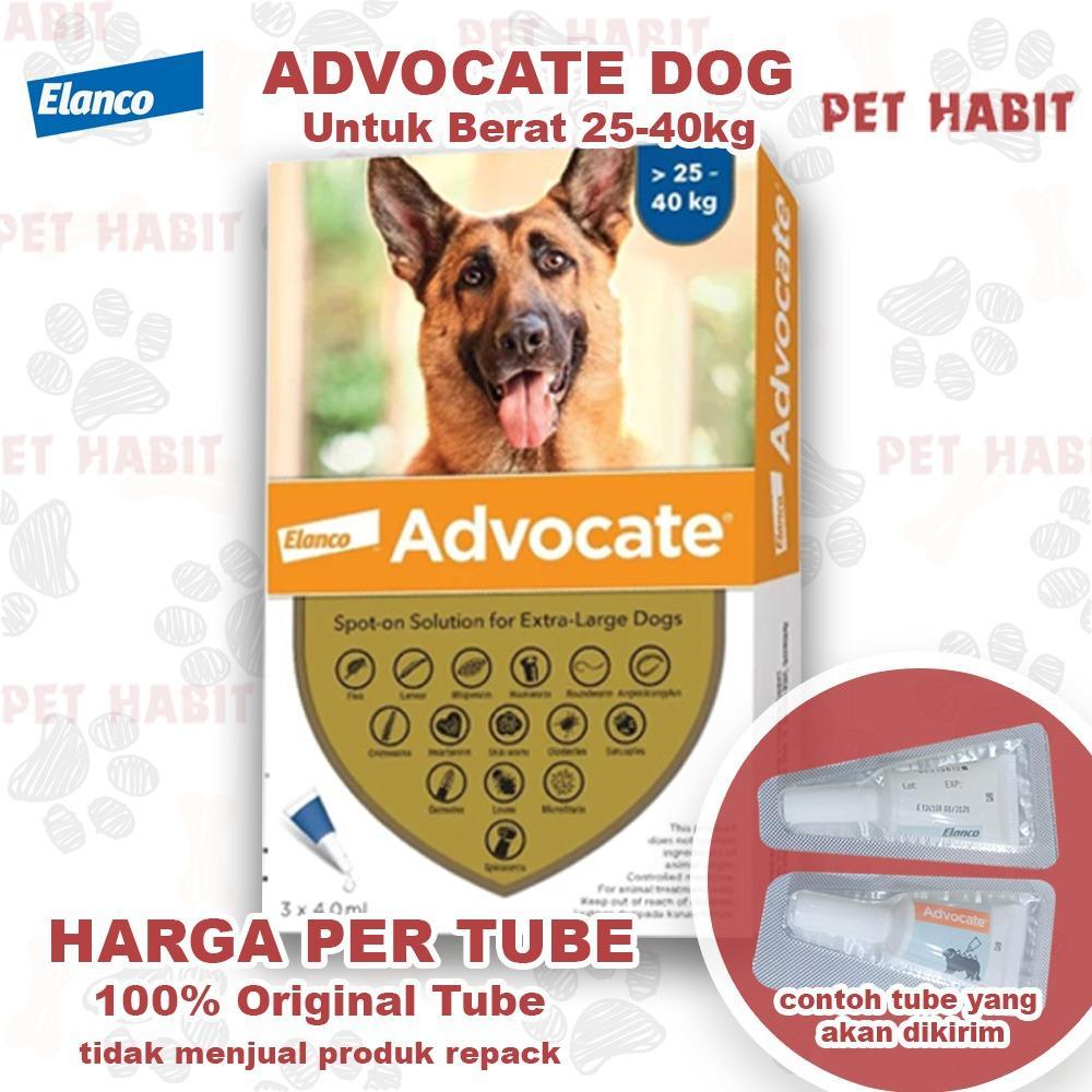 Jual Advocate Dog Extra Large 25-40Kg Obat Kutu Ampuh Anjing | Shopee ...