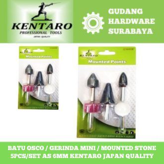 Jual BATU OSCO / GERINDA MINI / MOUNTED STONE 5PCS/SET AS 6MM KENTARO ...