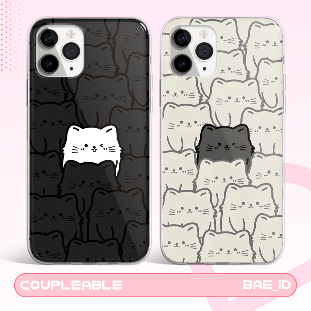 Jual Bae Premium Case Couple Cat 001 (Semua Type HP) | Shopee Indonesia
