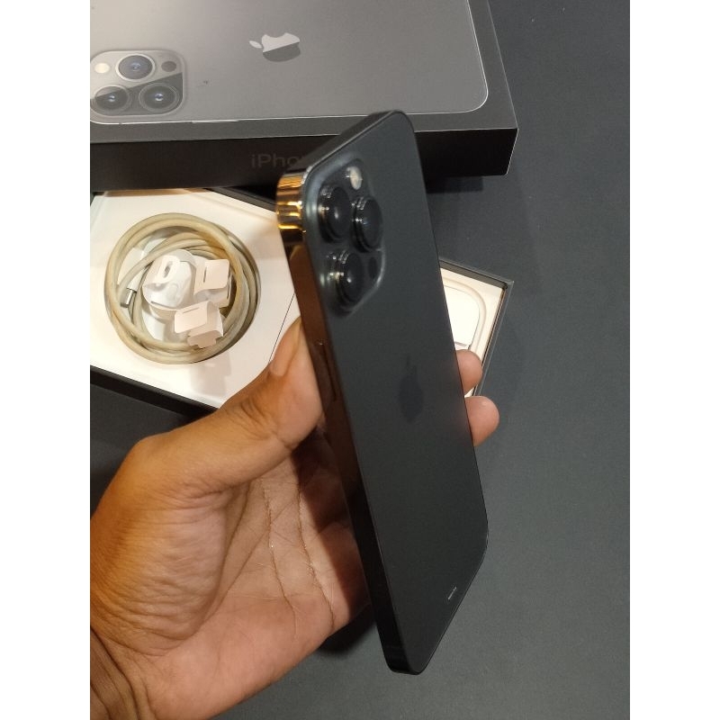Jual Iphone 13 Promax 256GB grey Bekas Resmi Full Ori | Shopee Indonesia
