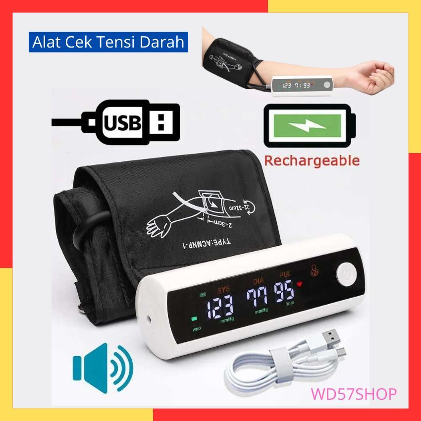 Jual Alat Ukur Cek Tensi Darah Tensimeter Digital Wrist Blood Pressure ...