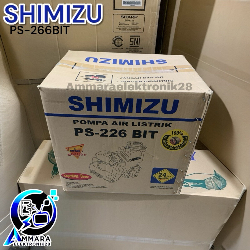 Jual Pompa Air SHIMIZU PS-226 BIT Sumur dangkal non otomatis | Shopee ...