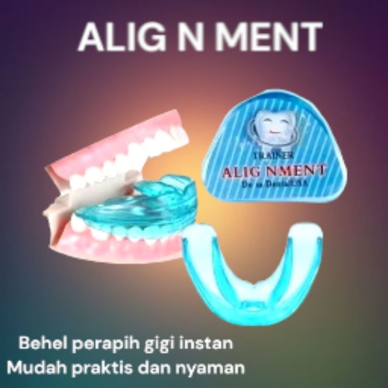 Jual ORTHODENTIC RETAINER TEETH TRAINER ALIGNMENT / BEHEL GIGI ...