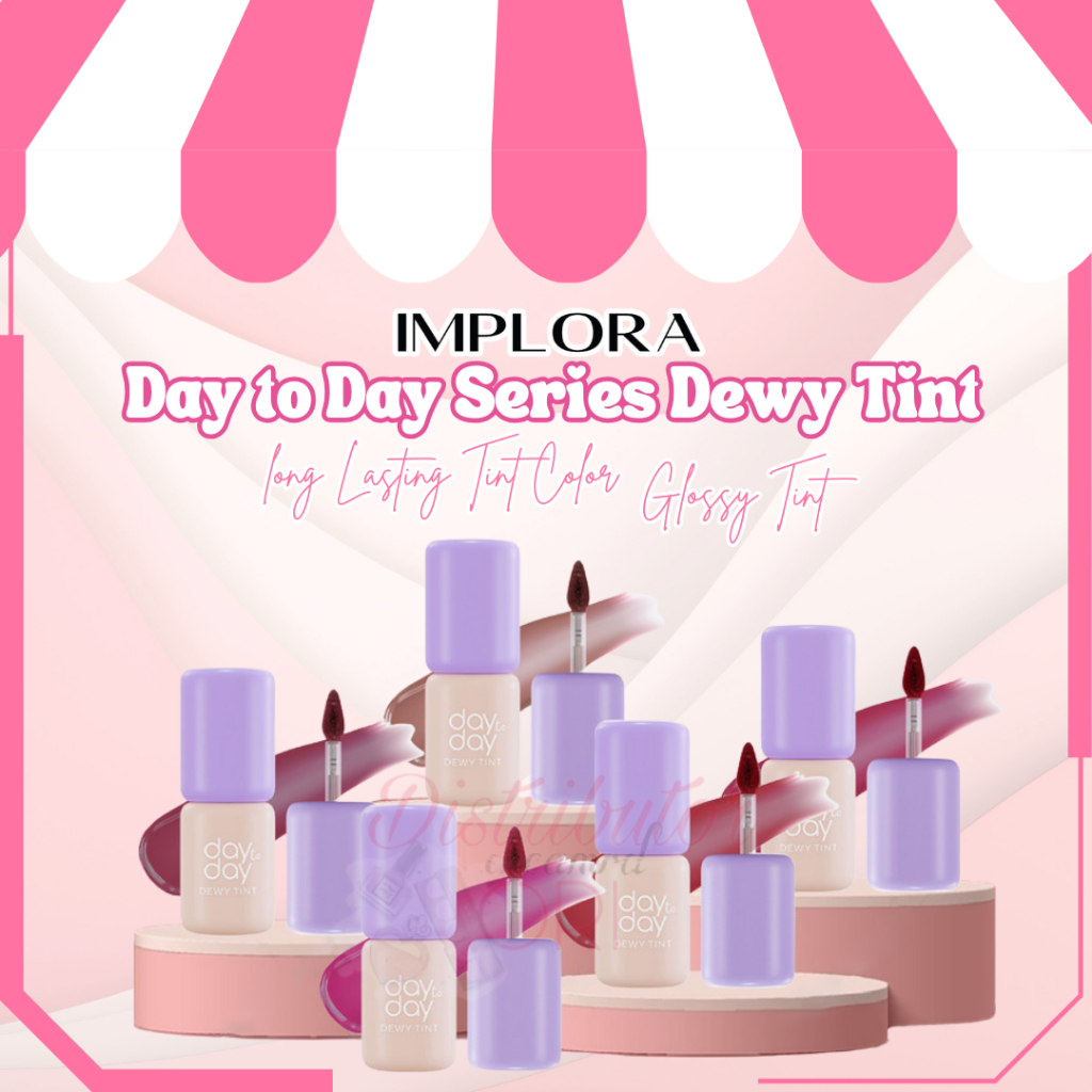 Jual Implora Day to Day Series Dewy Tint - Lipstik Lip tint Tahan Lama ...