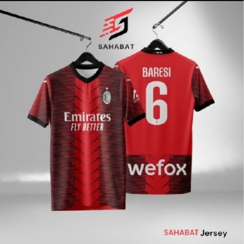 Jual Jersey AC Milan Local 2023-2024 | Shopee Indonesia