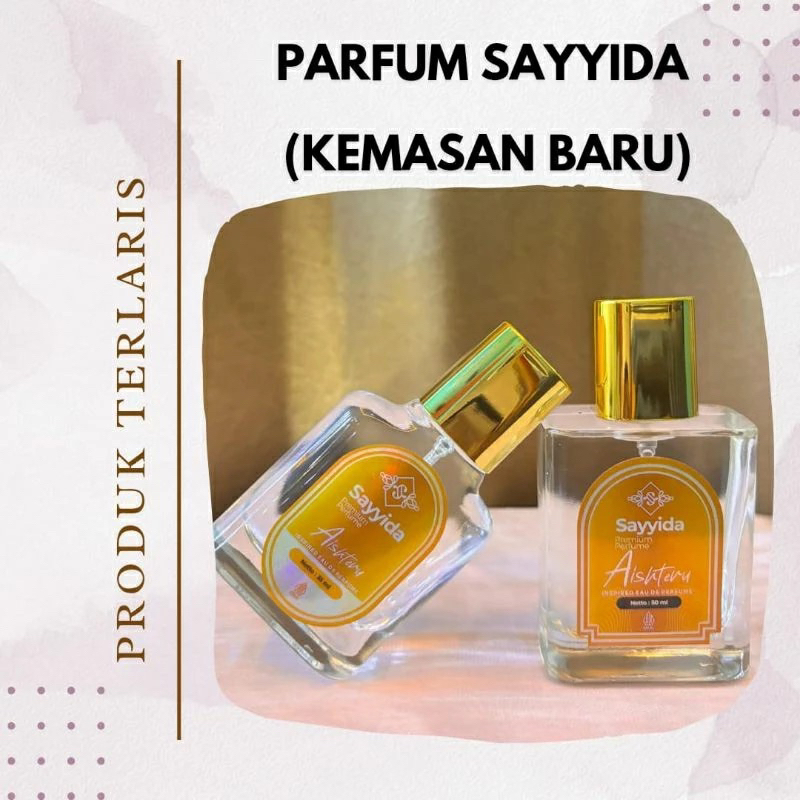 Jual sayyida parfum 35ml bergaransi kemasan elegan original 100% agen ...