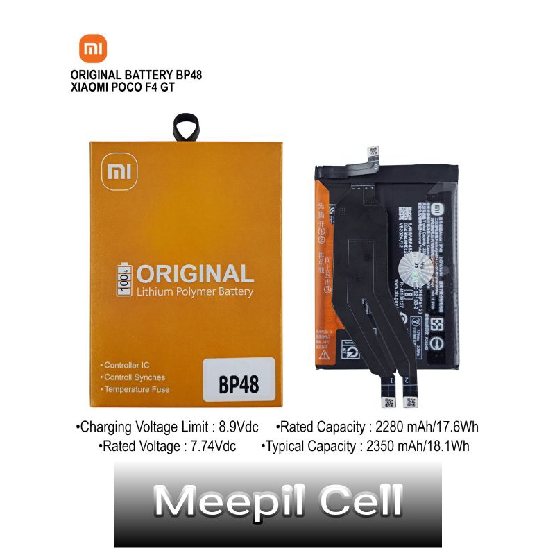 Jual BATERAI BATRE BATTERY XIAOMI POCO F4 GT BP48 ORIGINAL XIAOMI BP48 ...