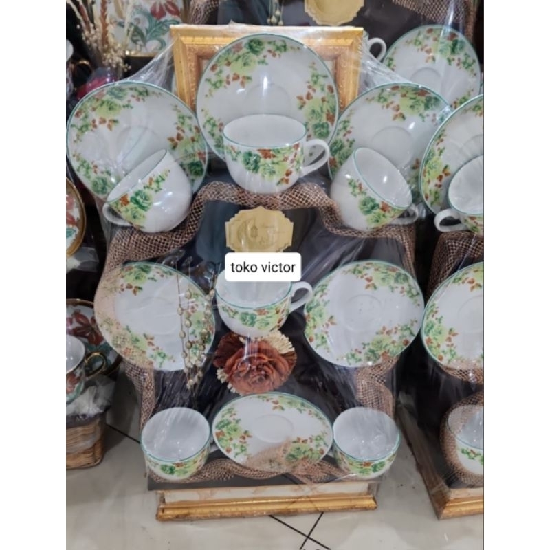 Jual parcel lebaran/parcel tea set/ parcel cangkir / parcel keramik ...