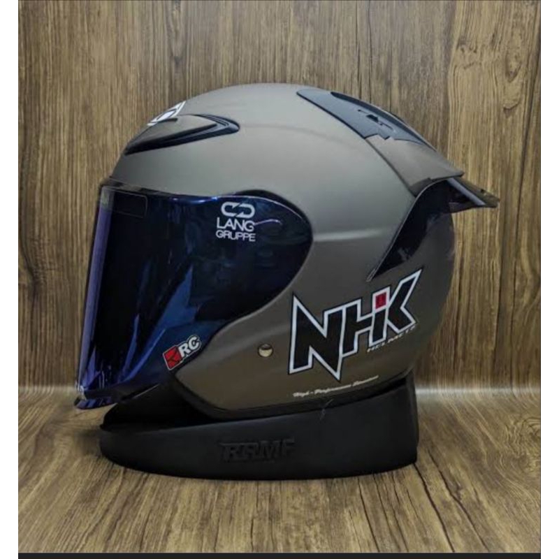 Jual Kaca NHK R6 FLAT | Datar visor bisa dipasang anti fog dan Tear Off ...