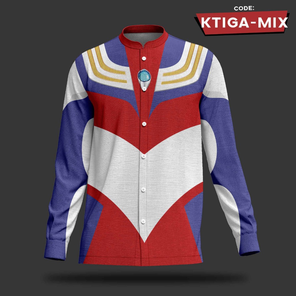 Jual Baju Koko Ultraman Tiga Viral Terbaru | Shopee Indonesia