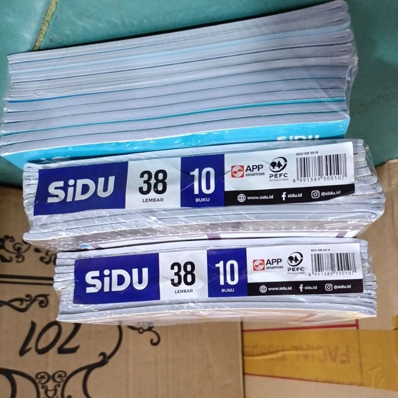 Jual BUKU TULIS SIDU ISI 38/58/78 (1pak) | Shopee Indonesia