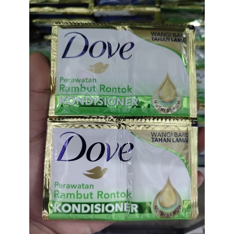 Jual Dove kondisioner rambut rontok 10mlx12 | Shopee Indonesia
