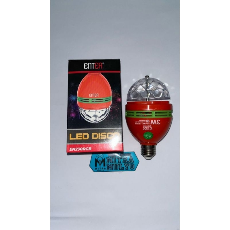 Jual LAMPU LED DISCO / LAMPU KELAP KELIP ENTER 3W | Shopee Indonesia