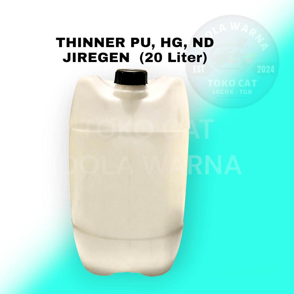 Jual Thinner ND, HG, PU Jiregen 20 Liter (Non-COD) | Shopee Indonesia