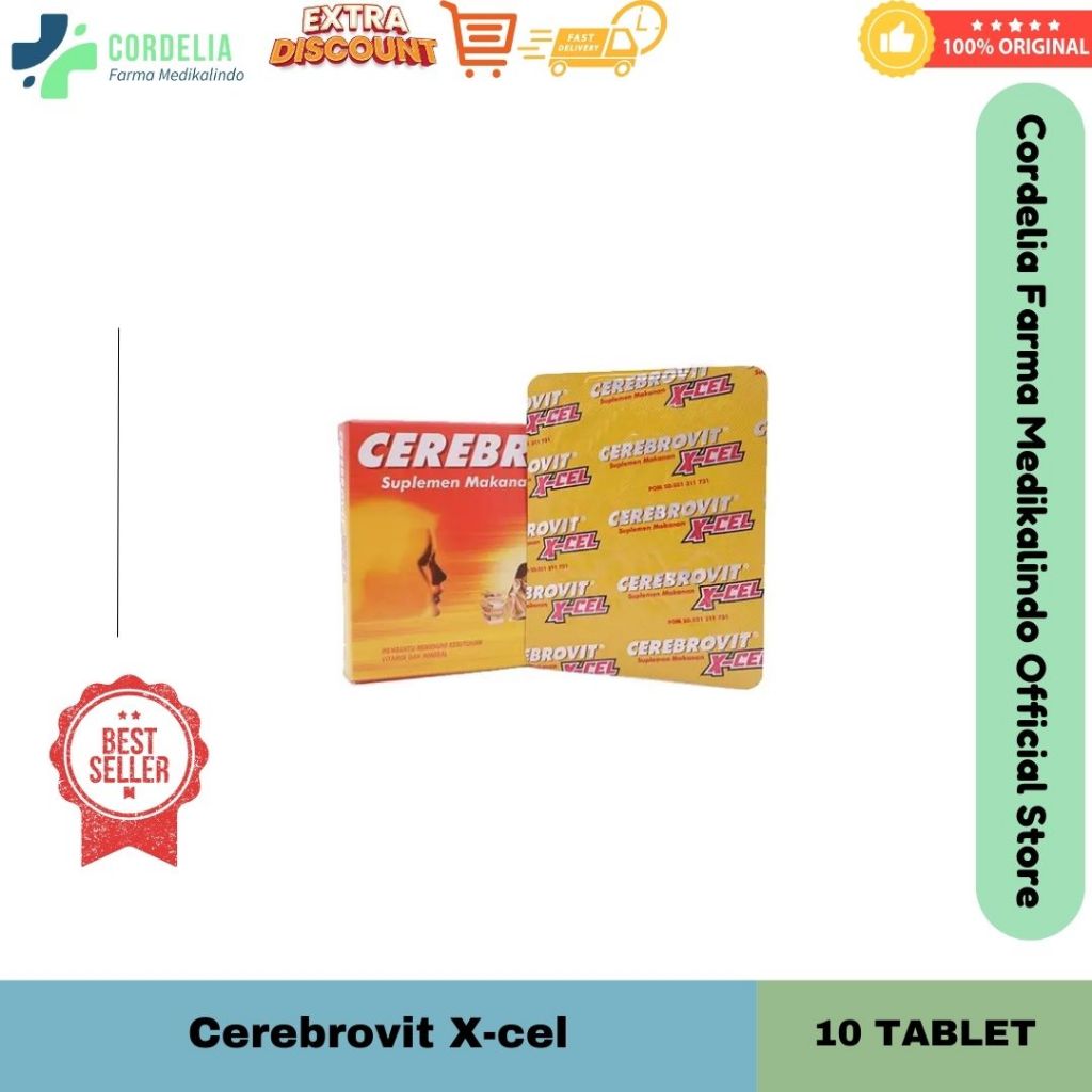 Jual Cerebrovit X-cel | Shopee Indonesia