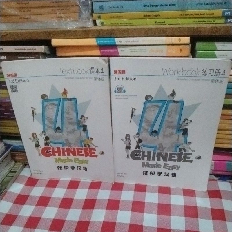 Jual Chinese Made Easy 4 Students Book Dan Workbook Shopee Indonesia