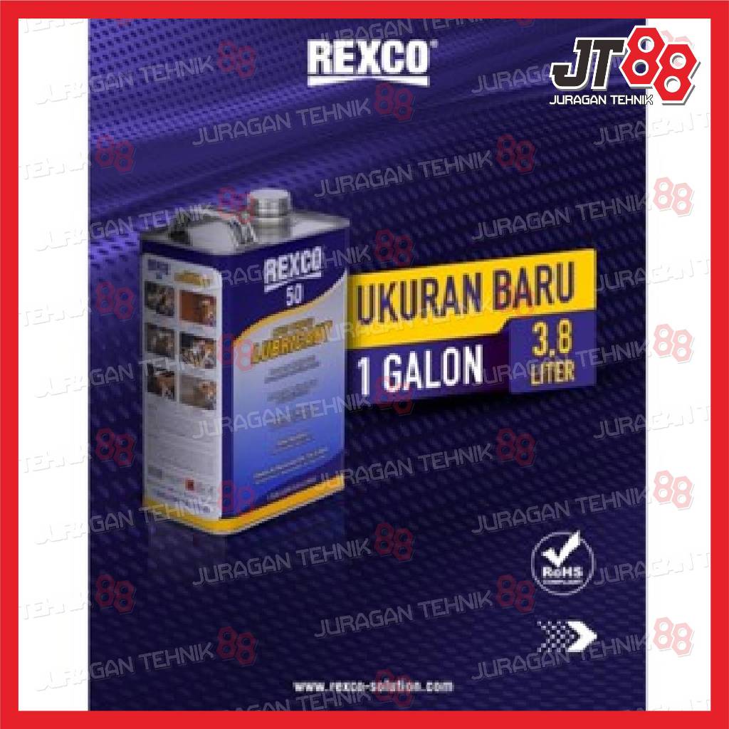 Jual REXCO50 REXCO 50 Gallon Galon (3.8L Liters) Pelumas Serbaguna ...