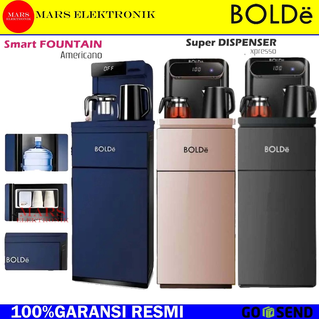 Jual DISPENSER BOLDE BOLDE SMART DISPENSER GALON BAWAH/ DIGITAL ...