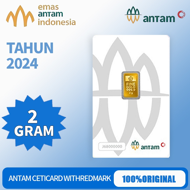 Jual Logam Mulia Micro Gold 2 Gram Antam LM Emas Premium Precious ...