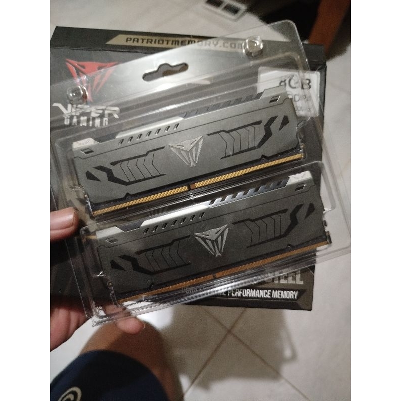 Jual Ram patriot viper ddr4 16Gb / 2x8gb mulus | Shopee Indonesia