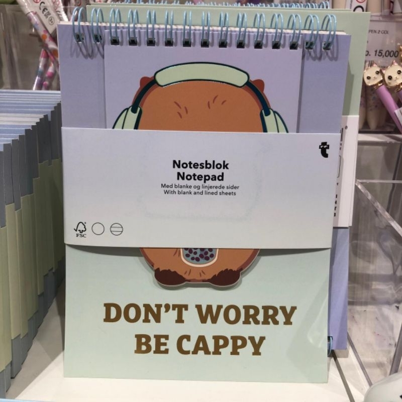 Jual [JASTIP FLYING TIGER] Capybara SERIES Sticky Memo dan Notepad ...