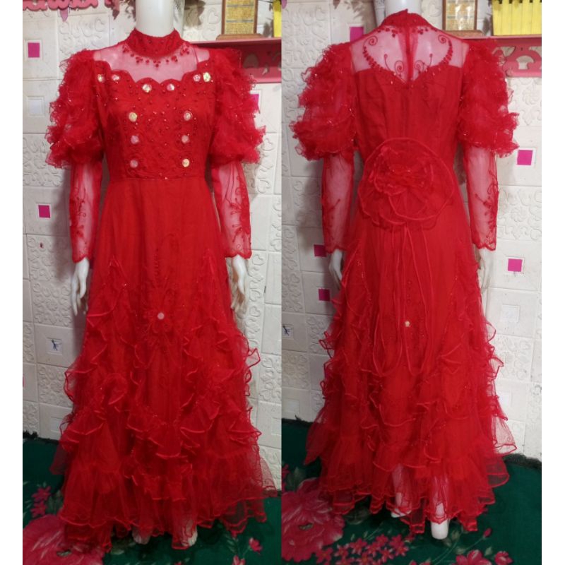 Jual Gaun Belanda/gaun pesta ala NONI/gaun prewed/dress pesta/dll ...