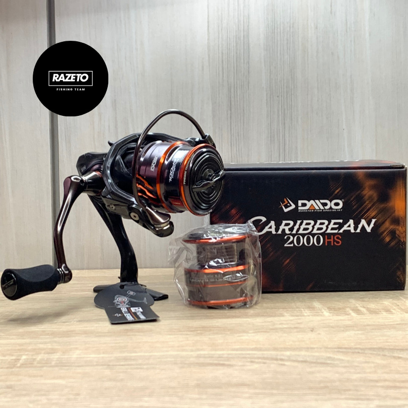 Jual REEL SP DAIDO CARIBBEAN DOUBLE SPOOL | Shopee Indonesia