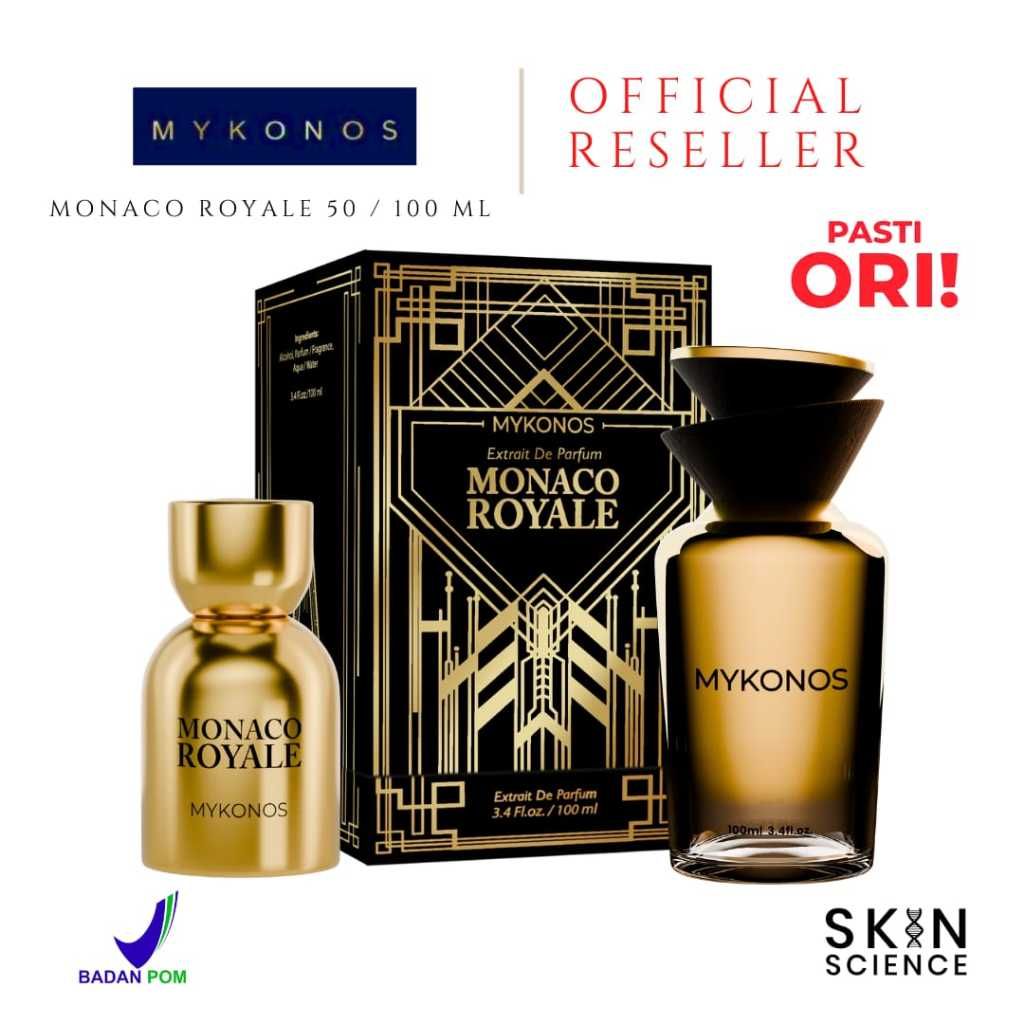 Jual MYKONOS Monaco Royale Extrait De Parfum For Unisex 50 ML / 100 ML ...