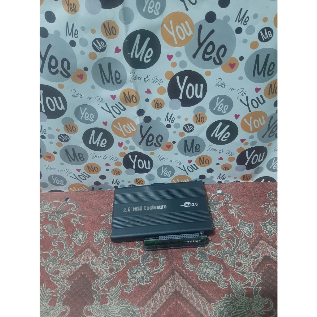 Jual casing hardisk / HDD CASE / HDD ENCLOSURE 2,5 ide tanpa kabel ...