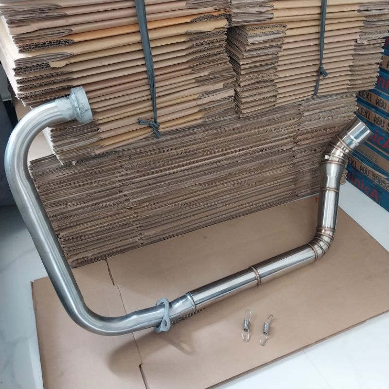Jual Elbow Stainless Power Pipe 51mm for Pulsar Ns 200 | Shopee Indonesia