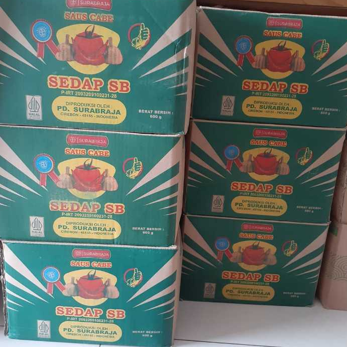 Jual Saos Sambal SB Sedap per dus isi 24 pcs harga murah cocok untuk ...