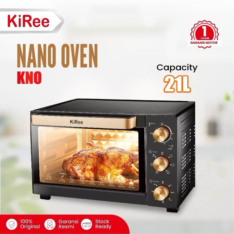 Jual Kiree Electric Oven / Oven Kiree KNO-21 L | Shopee Indonesia