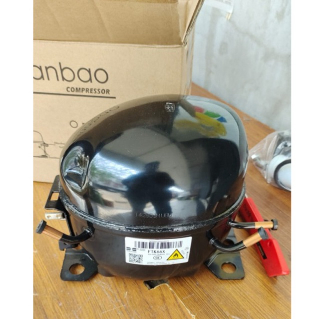 Jual KOMPRESOR KULKAS WANBAO FTK 66 X 1/3PK R290 | COMPRESSOR FREEZER ...