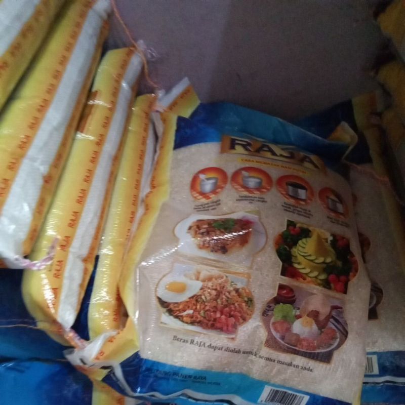 Jual beras raja biru 10kg | Shopee Indonesia