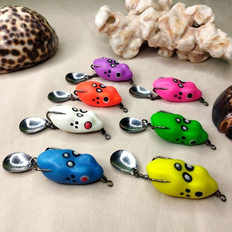 Jual Soft Frog killer size 3.2cm hook no 1# (3 cm )/ 5 gr umpan gacor ...