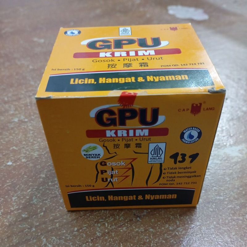 Jual GPU Krim 150g | Shopee Indonesia