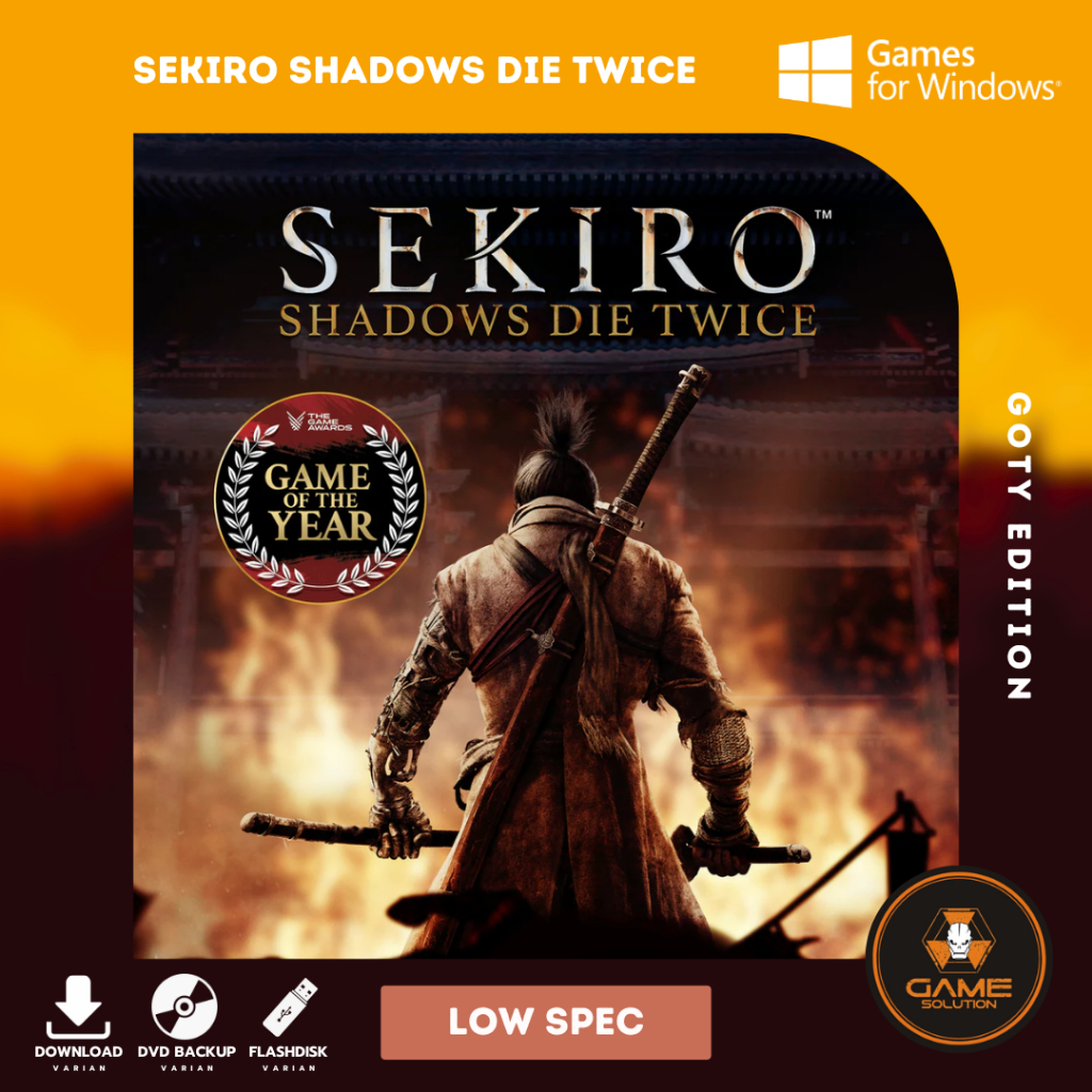 Jual SEKIRO SHADOWS DIE TWICE GOTY EDITION| Game PC | Shopee Indonesia