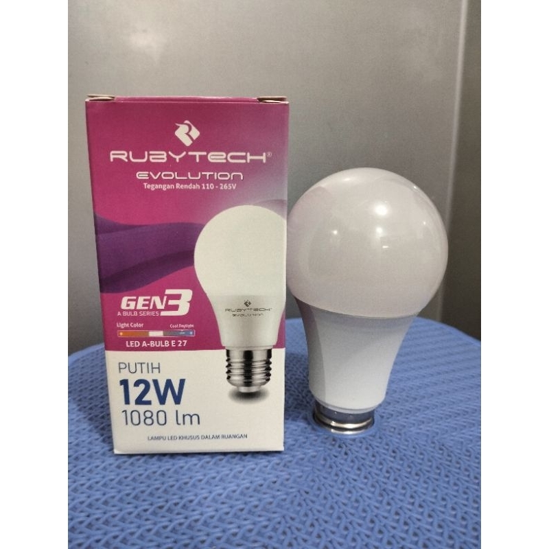 Jual Lampu LED RUBYTECH EVOLUTION 12 Watt | Shopee Indonesia