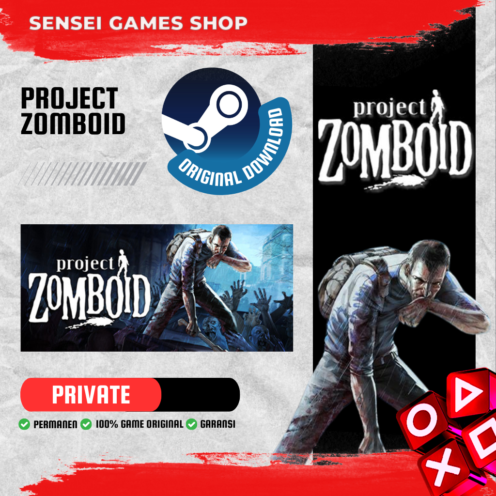 Jual [FREE STEAM KEY] PROJECT ZOMBOID/ GAME SURVIVAL / Game PC ...