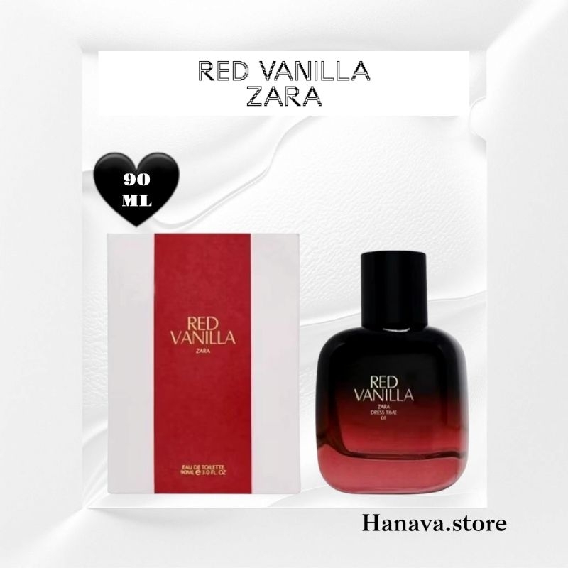 Jual Parfum Wanita Zara Red Vanilla 90ml | Shopee Indonesia