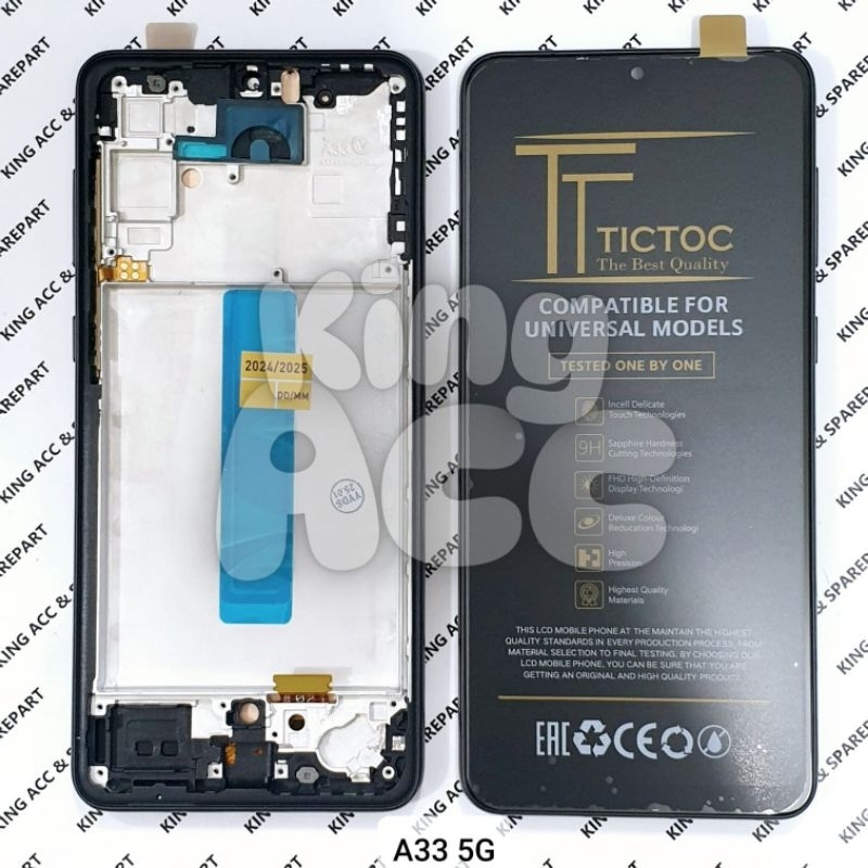 Jual LCD TOUCHSCREEN PLUS FRAME SAMSUNG GALAXY A33 5G / A336 / A336E ...
