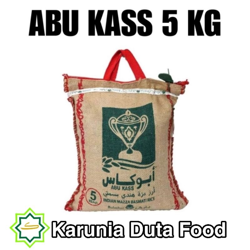 Jual Beras Basmati Abu kass 5 kg Original ABUKASS Beras Panjang India Arab Pakistan Premium 5 ...