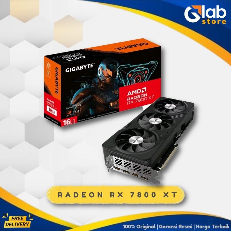 Jual Gigabyte AMD Radeon RX 7700 XT Gaming OC GDDR6 16GB | Shopee Indonesia