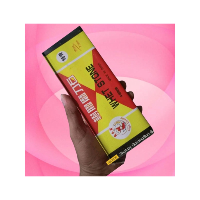 Jual Batu Asah Gold Fish Grit 5000 Ukuran 20x7,5 cm | Shopee Indonesia