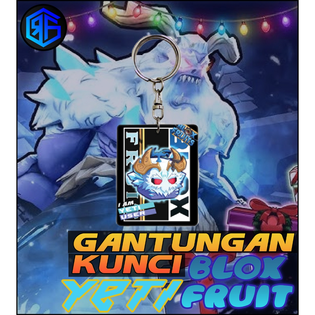 Jual Gantungan Kunci (Keychain) Roblox Blox Fruit Yeti | Shopee Indonesia