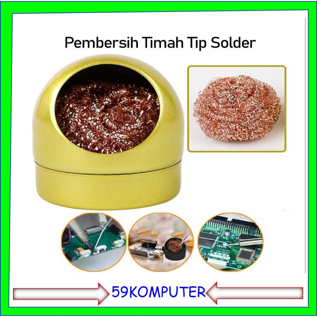 Jual Alat Pembersih Timah Solder Kawat Tebaga Pembersih Timah Tempat ...