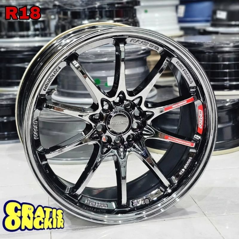 Jual velg mobil ring 18 VOLKRAYS CE28 LEBAR 8,5 velg racing r18 velg mobil racing All new Avanza ...
